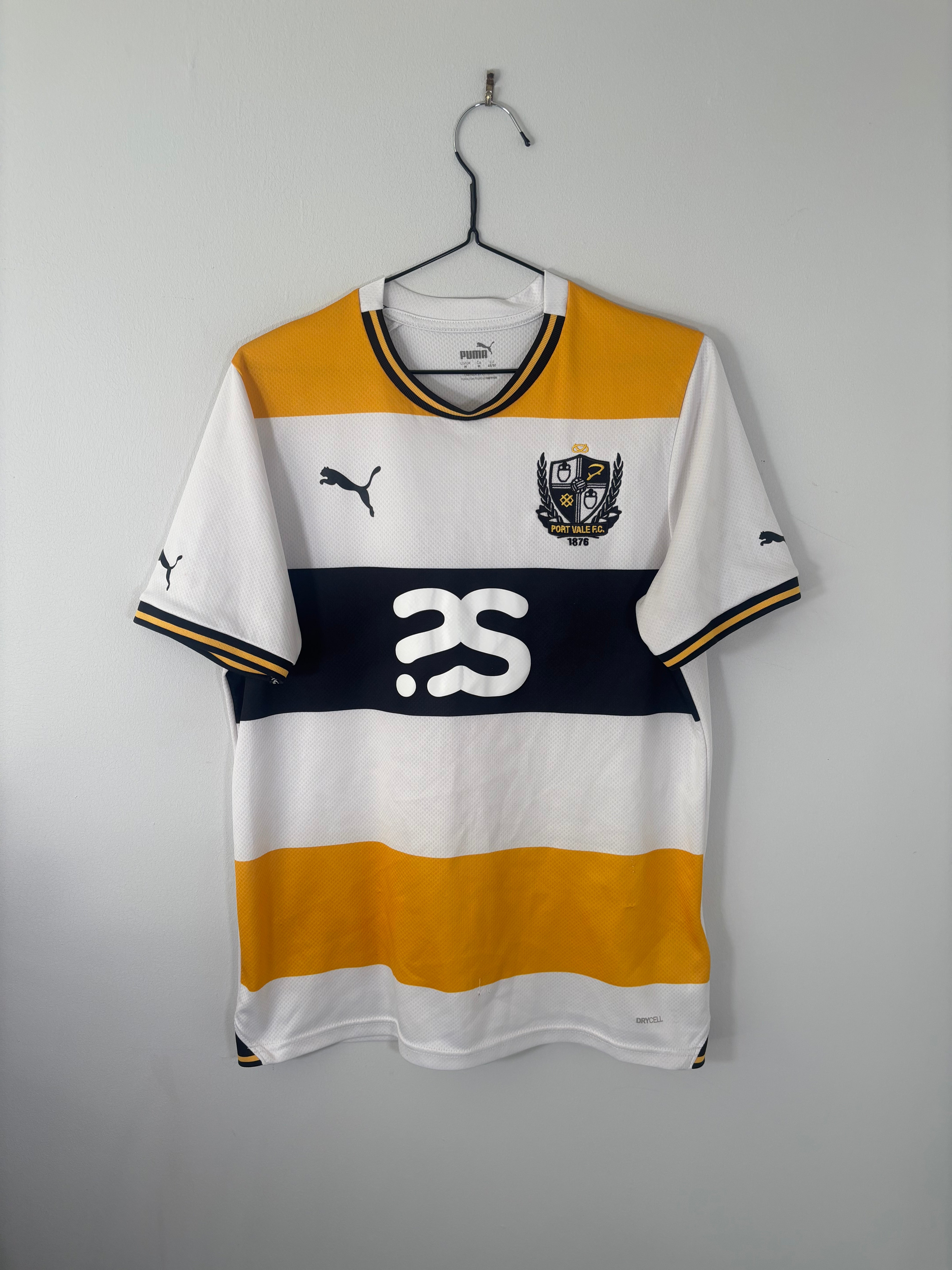 Port Vale Home Shirt 2021/22 (M) – Sam's Football Fits