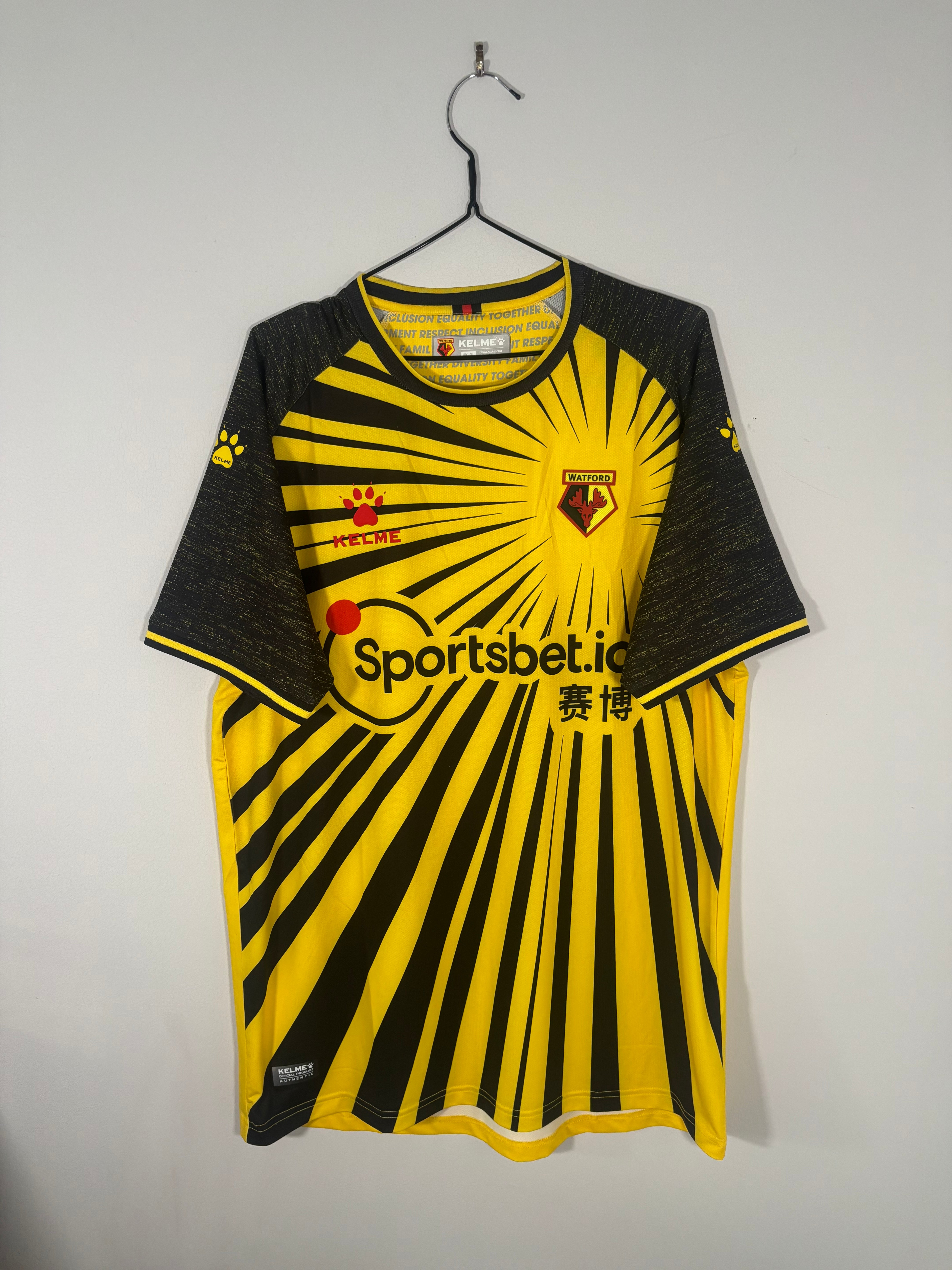Watford Home Shirt 2020/21 (XL) – Sam's Football Fits