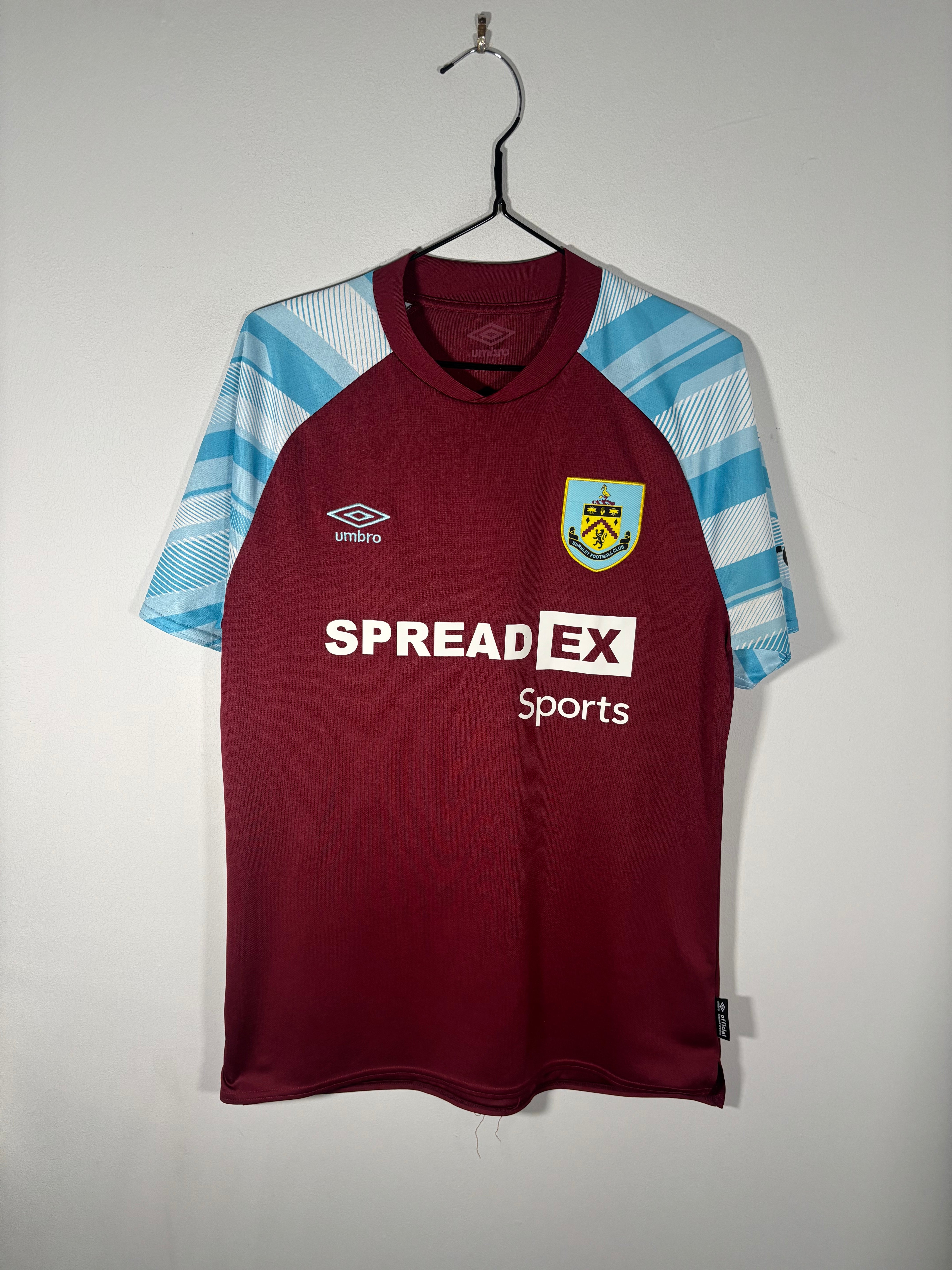 Burnley Home Shirt 2021/22 2021/22 (M) – Sam's Football Fits